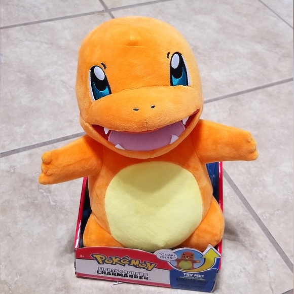 Pokemon | Toys | Pokemon Lights Sounds Charmander 2 Inch Plush | Poshmark